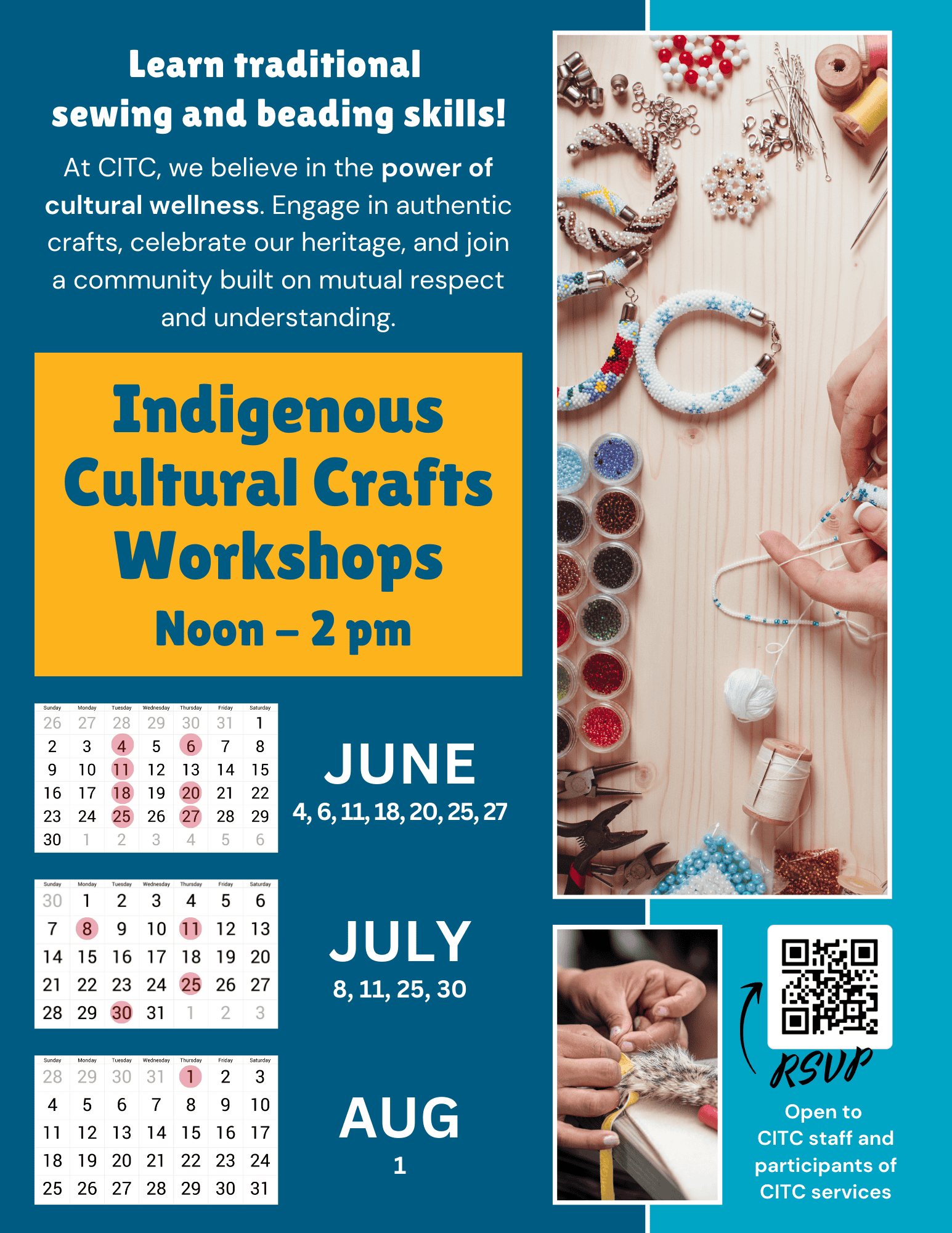 Indigenous Cultural Crafts Workshop - Cook Inlet Tribal Council