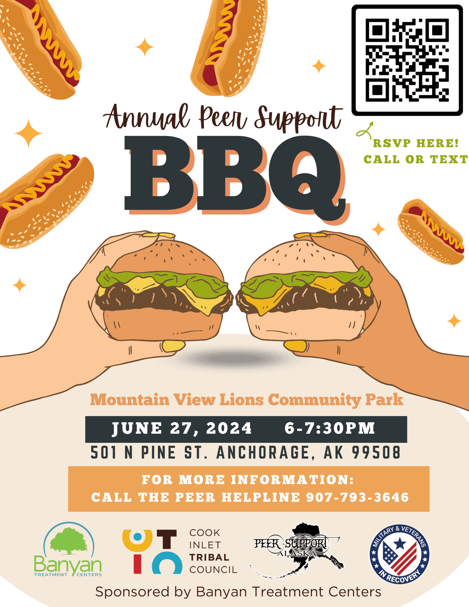 Annual Peer Support BBQ - Cook Inlet Tribal Council